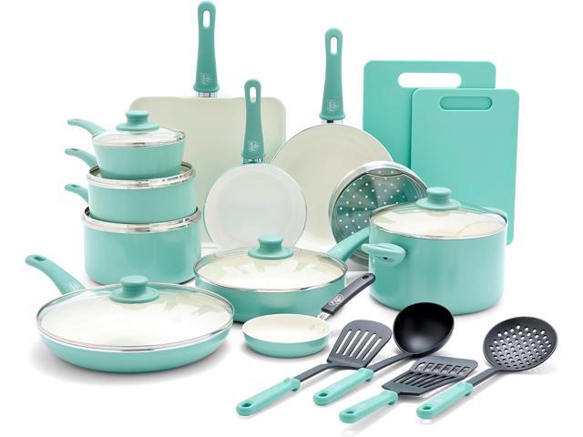 Click here for GreenLife Soft Grip 23 Piece Kitchen Cookware Pots... prices