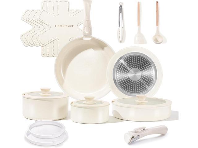 Click here for Ceramic Cookware Set Non Toxic with Detachable Han... prices