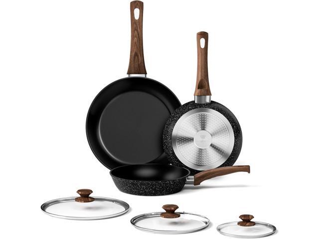 Click here for Frying Pan Set With Lids - Non Stick Frying Pans S... prices
