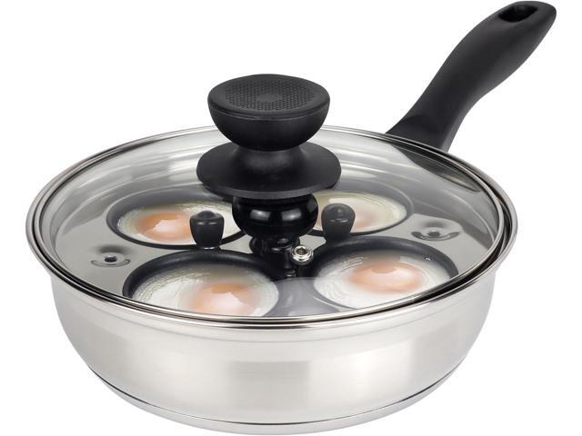 Click here for MARSKITOP Egg Poacher Pan Nonstick 4 Eggs  Poached... prices
