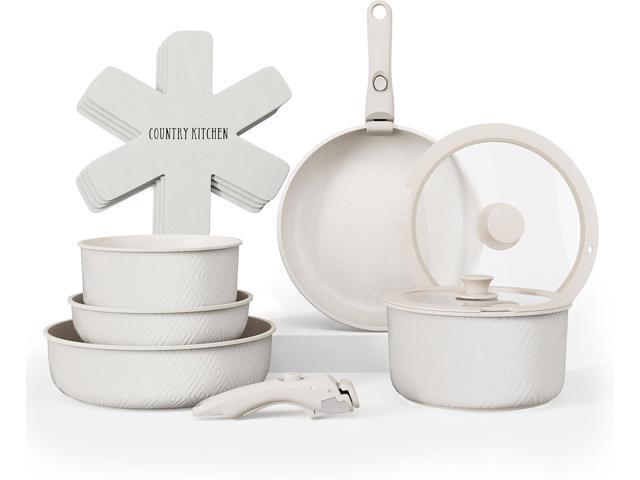 Click here for Country Kitchen Cookware Set with Removable Handle... prices