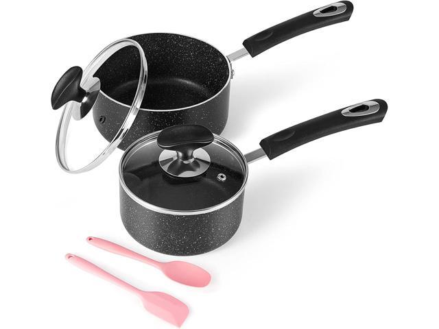 Click here for Nonstick Saucepan Set with Lid  Non Stick 1Qt & 2Q... prices