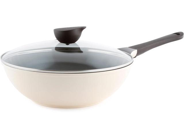 Click here for Neoflam Eela 12 Non Stick Chefs Wok with Glass Lid... prices