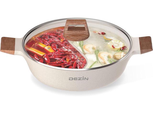 Click here for Dezin 5-QT Double-flavor Shabu Shabu Pot with Divi... prices