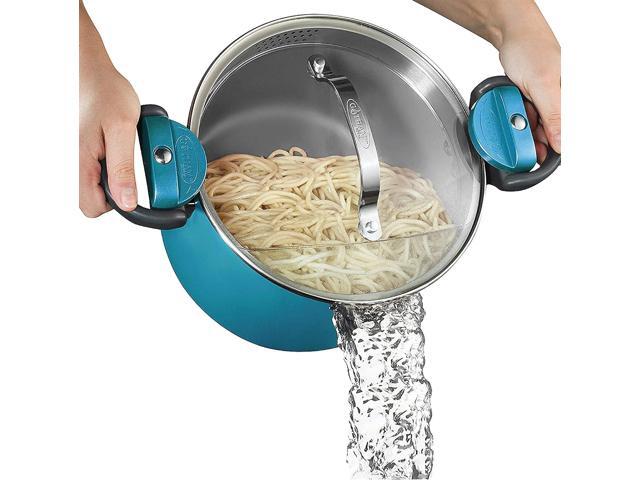 Click here for Gotham Steel 5 Quart Stock Pot Multipurpose Pasta... prices