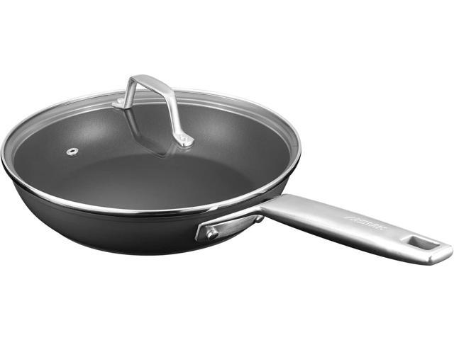 Click here for MsMk 9 1/2 Inch Small Egg Pan with Lid  Titanium a... prices