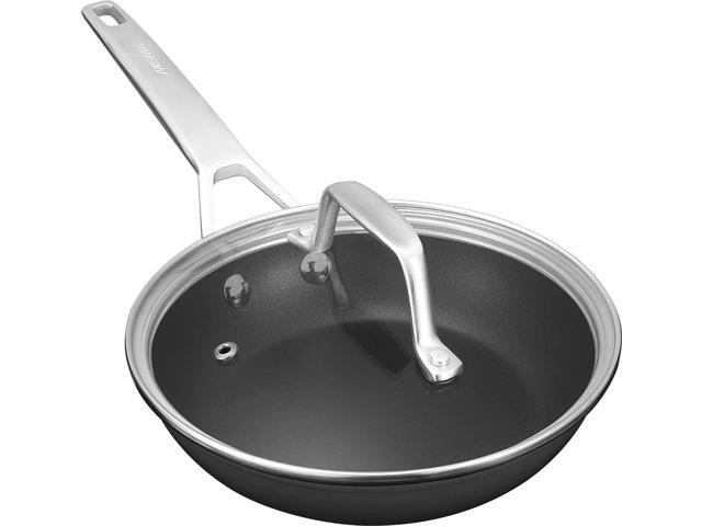 Click here for MsMk 7 inch Small Egg Nonstick Frying Pan with Lid... prices