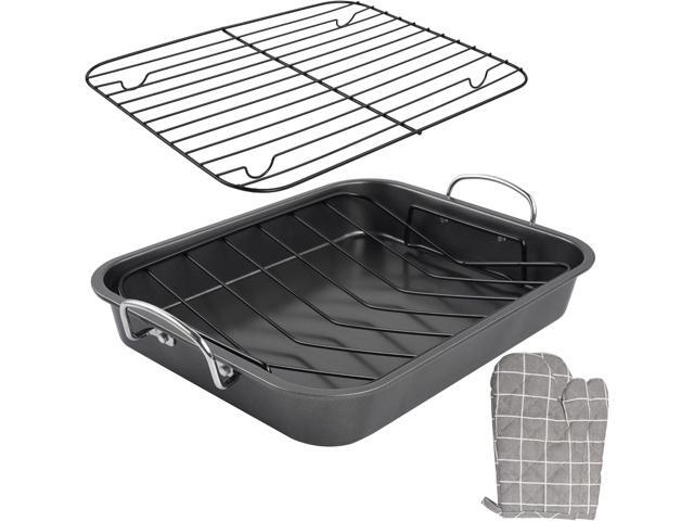 Click here for Kitcom Nonstick Roasting Pan with Rack  16 Inch x... prices