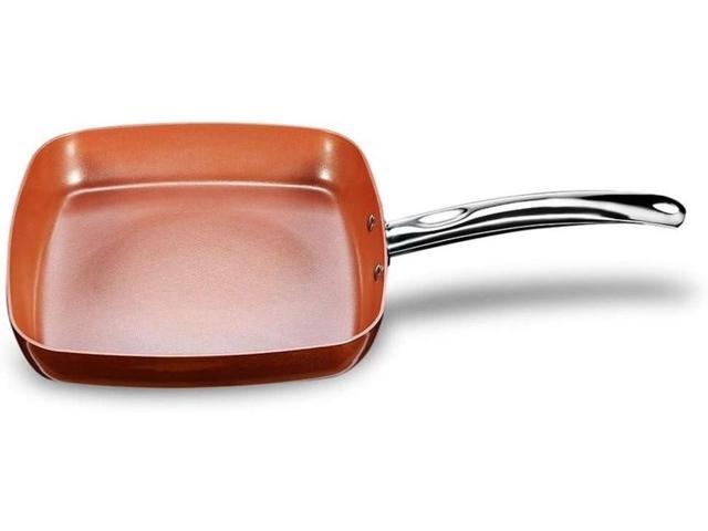 Click here for SURLAZ Pan Non-Stick Copper Square Frying Pan Skil... prices