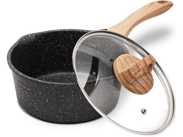 Click here for JEETEE 2 Quart Sauce Pan with Lid  Non Stick Small... prices