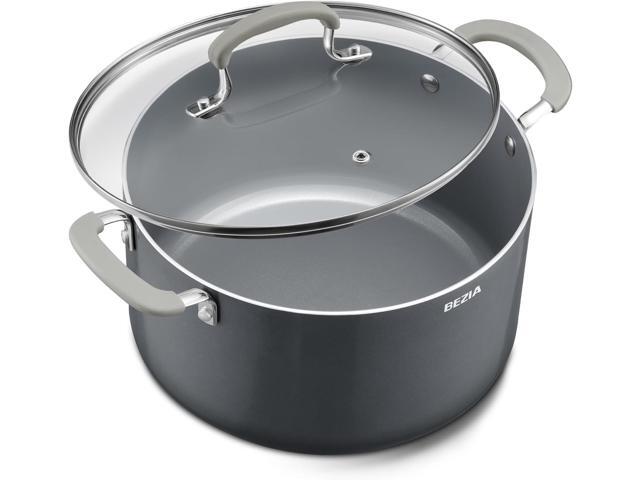 Click here for 8 Quart Pot with Lid  BEZIA Ceramic Nonstick Stock... prices