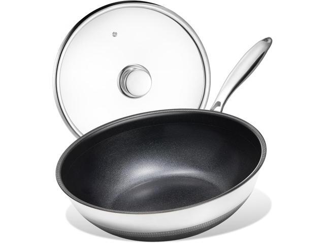 Click here for KITEXPERT Non Stick Wok Pan with Lid 12 Titanium C... prices
