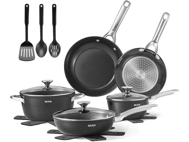 Click here for BEZIA Induction Cookware Set 15-Piece  Pots and Pa... prices