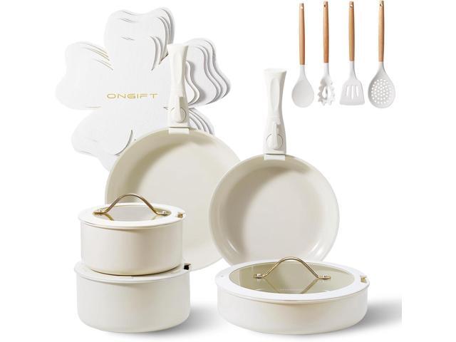 Click here for 20pcs Ceramic Cookware Set Nonstick  Detachable Ha... prices