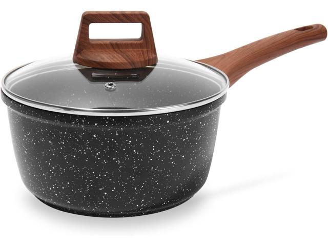 Click here for ESLITE LIFE Nonstick Sauce Pan with Lid  1.5 QT Sm... prices