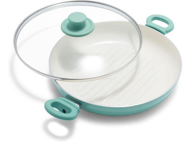 Click here for GreenLife 11 Healthy Ceramic Nonstick Grill Pan wi... prices