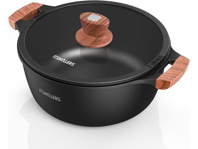 Click here for Nonstick Stock Pot 6.5 Qt Elegant Aluminum Ceramic... prices