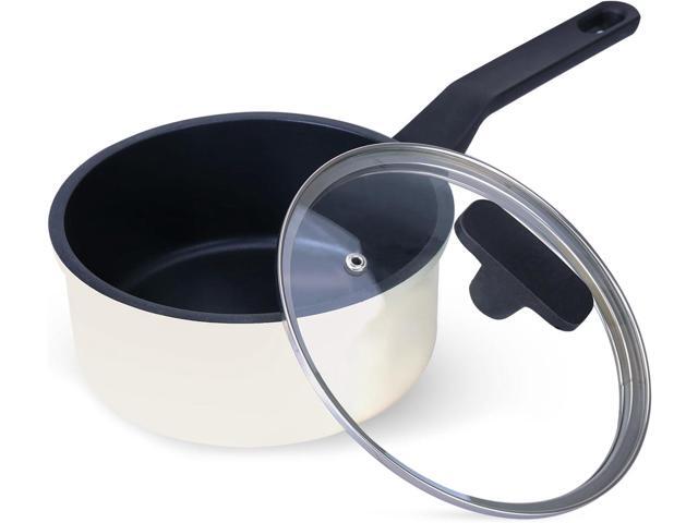 Click here for Nonstick Sauce Pan with Lid 1.5QT small pot  PFOA... prices