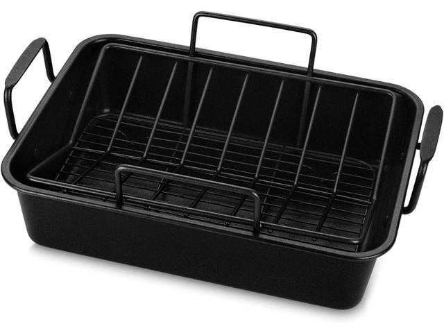 Click here for E-far Roasting Pan with Racks  Small Stainless Ste... prices