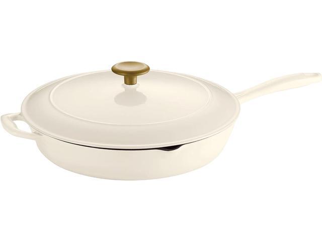 Click here for Tramontina Enameled Cast Iron Skillet with Lid  12... prices