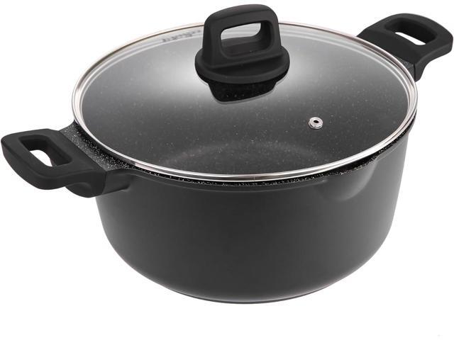 Click here for 9.5 Inch Non Stick Pan Casserole Pot with Lid & Po... prices