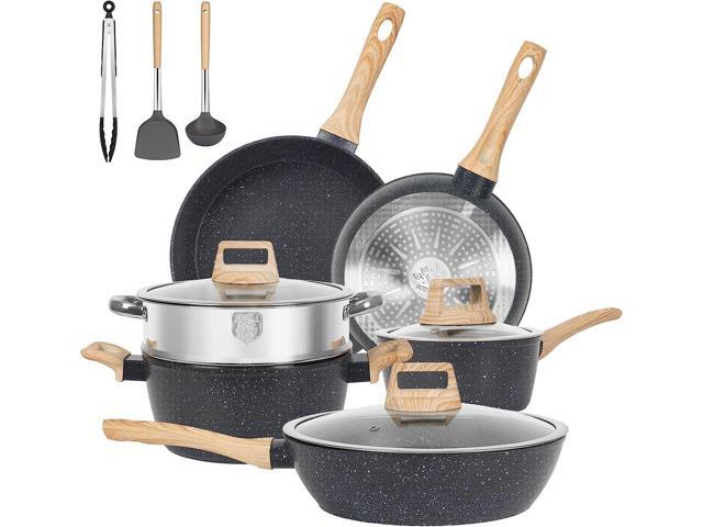 Click here for 12 Pcs Pots and Pans Set Non Stick Kitchen Cookwar... prices