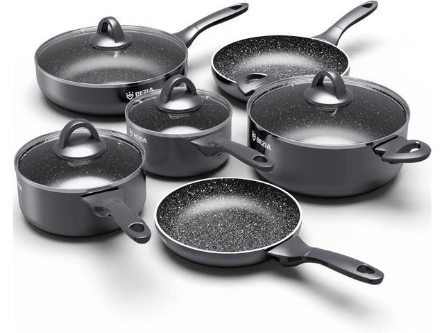 Click here for Induction Cookware Pots and Pans Set 10 Piece  BEZ... prices