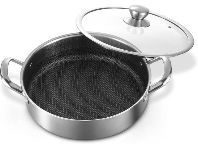 Click here for Stainless Steel Saute Pan 12 inch Deep Frying Pan... prices