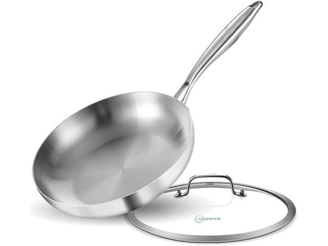 Click here for LOLYKITCH 12 Inch Tri-ply 18/8 Stainless Steel Che... prices