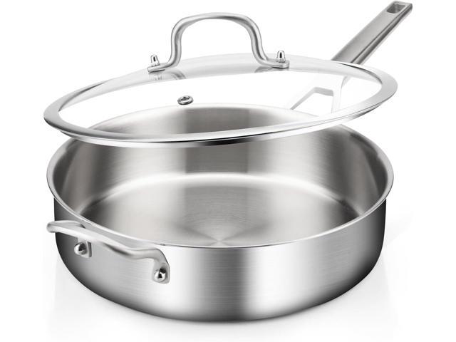 Click here for Tri-Ply Stainless Steel Saute Pan 5QT  12 Inch Dee... prices