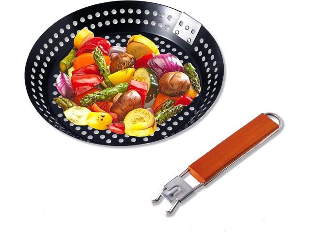 Click here for Grill Skillet  Pizza Grill Pan (12) Non-Stick Perf... prices