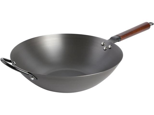 Click here for Babish Carbon Steel Flat Bottom Wok and Stir Fry P... prices