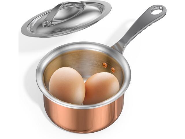 Click here for Macevia Mini Sauce Pan with Lid Copper Butter Warm... prices