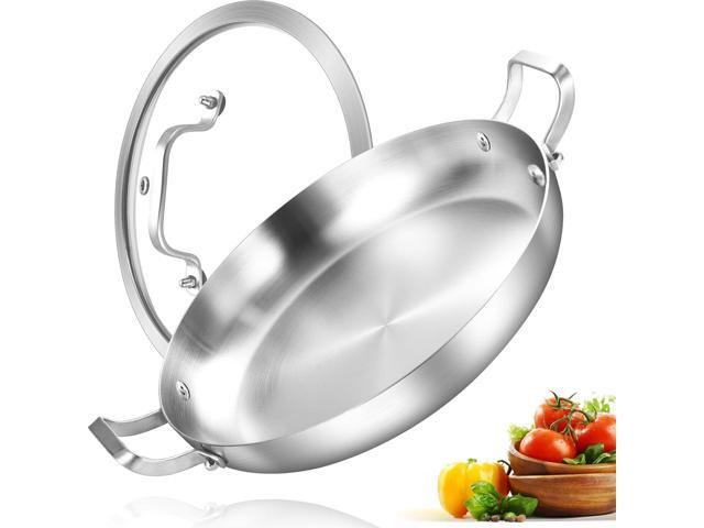 Click here for Inqibee Tri-Ply Stainless Steel Paella Pan with Li... prices