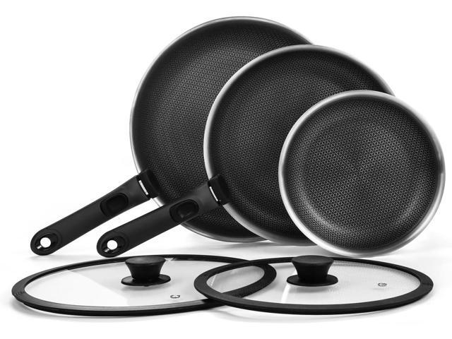 Click here for ROYDX New Model 7-Piece Hybrid Nonstick Fry Pan Se... prices