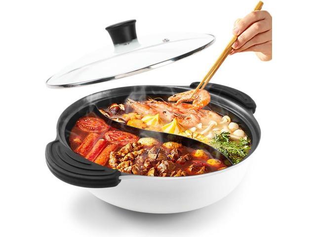 Click here for Hot Pot with Divider for Induction Cooker Dual Sid... prices
