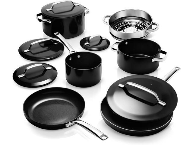 Click here for Gotham Steel Modern 11 Pc Ceramic Pots and Pans Se... prices