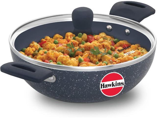 Click here for HAWKINS Ceramic Nonstick 2.5 Litre Deep Kadhai  In... prices