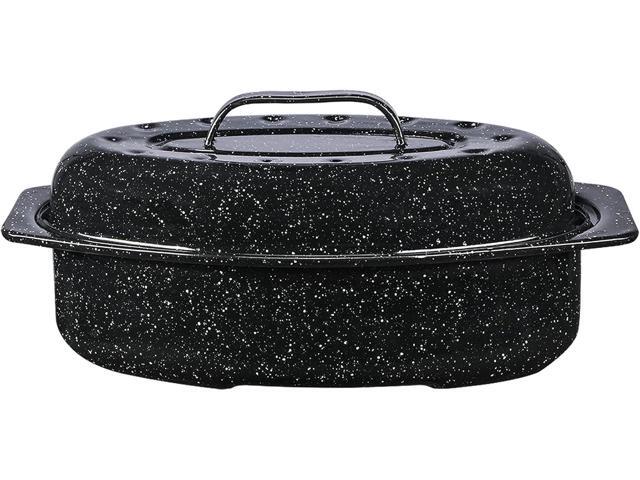 Click here for Granite Ware 13-inch oval roaster with Lid. Enamel... prices