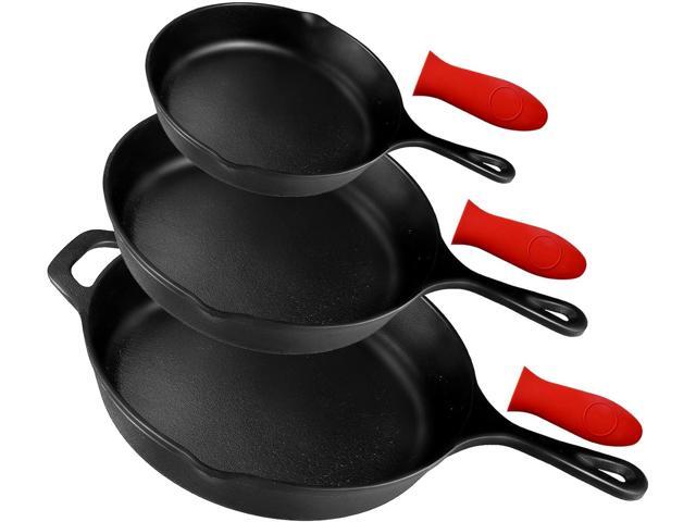 Click here for Pre-Seasoned Cast Iron Skillet Set of 3 6  8 & 10... prices