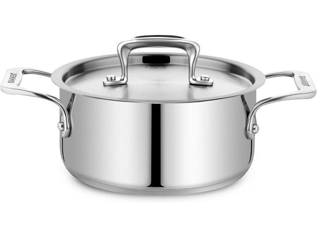 Click here for Stainless Steel Stockpot with Lid 2 Quart  Durable... prices