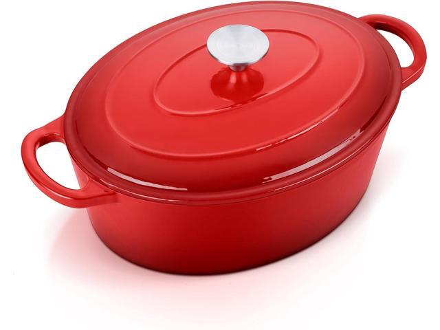 Click here for E-far 7QT Oval Dutch Oven Pot with Lid  Enameled C... prices