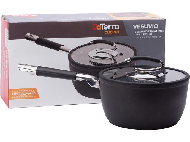 Click here for DaTerra Cucina 2.6 Qt Nonstick Saucepan w/Lid Made... prices