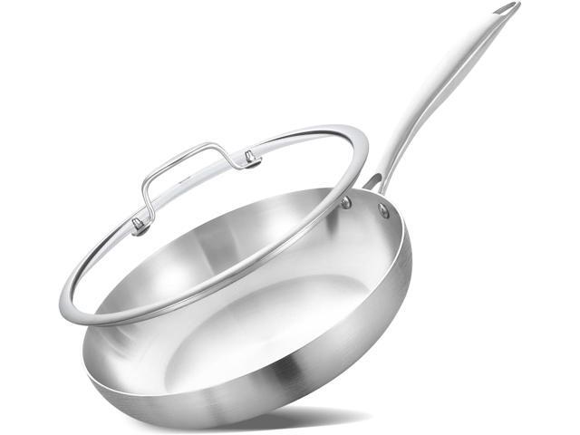 Click here for Inqibee 8-1/2 Inch Tri-Ply Stainless Steel Frying... prices