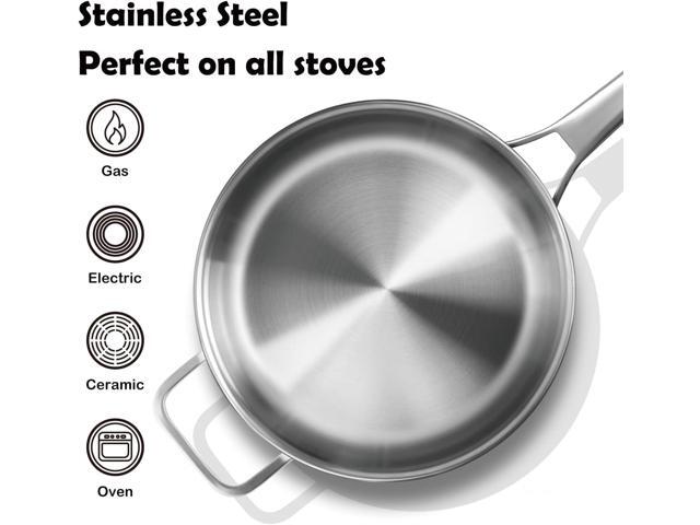 Click here for Chefmate Saute Pan 5 Quart Saute pan Stainless Ste... prices