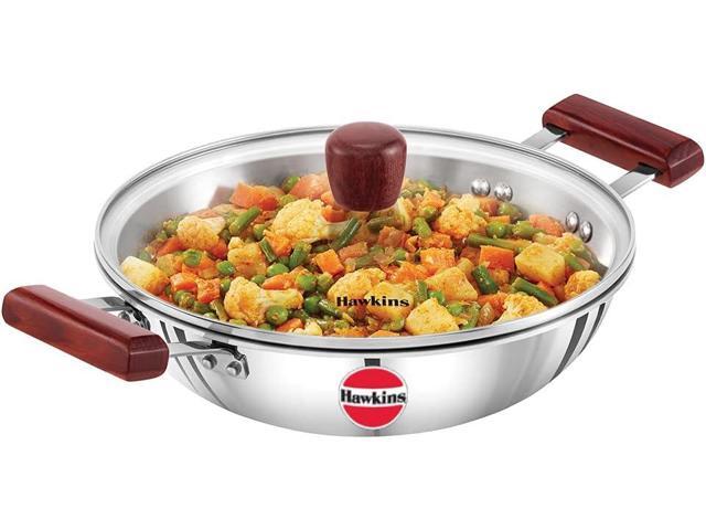 Click here for Hawkins 2.5 Litre Deep Fry Pan  Triply Stainless S... prices