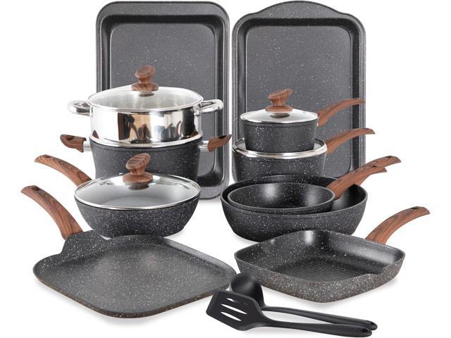 Click here for MAISON ARTS 17 Piece Pots and Pans Set Non Stick... prices