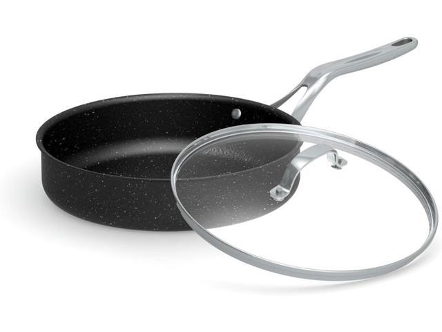 Click here for THE ROCK by Starfrit 11 Deep Fry Pan with Glass Li... prices