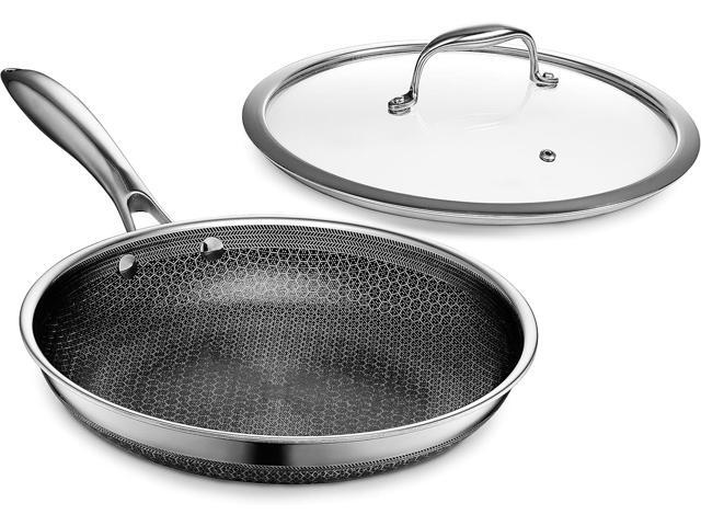 Click here for HexClad Hybrid Nonstick 10-Inch Fry Pan with Tempe... prices