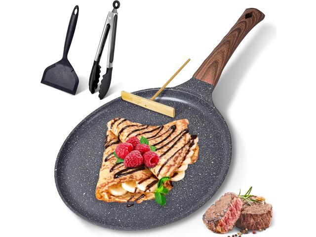 Click here for AOSION 11 inch Crepe Pan Nonstick Dosa Tawa Pan Ce... prices